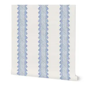 Spoonflower Clarabelle Ginger Jar 100% Natural Sisal Grasscloth Wallcovering
