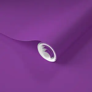 Spoonflower Violet Deep Purple Solid Grape Medium Traditional Wallpaper - Violet,purple