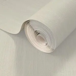 Spoonflower Putty Strie Texture 100% Natural Sisal Grasscloth Wallcovering - Tan,beige