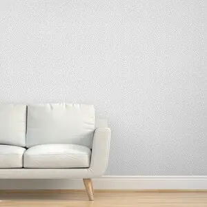 Spoonflower White Dots Snowfall Painted Abstract Painterly Custom Removable Wallpaper