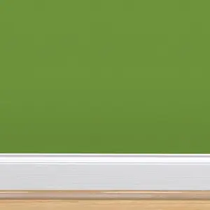 Spoonflower Color Map Granny Smith 100% Natural Sisal Grasscloth Wallcovering - Green