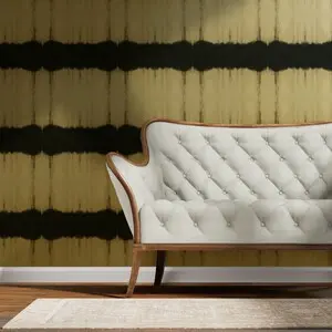 Spoonflower Black And White Abstract Dark Simple Halloween 100% Natural Sisal Grasscloth Wallcovering