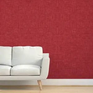 Spoonflower Linen Solid Custom Removable Wallpaper