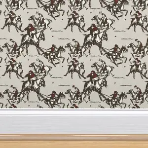 Spoonflower The Field 100% Natural Sisal Grasscloth Wallcovering
