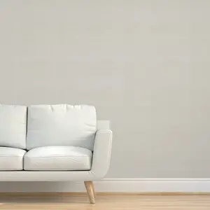 Spoonflower Rose Quartz Grey Solid Cosy Collection 100% Natural Sisal Grasscloth Wallcovering