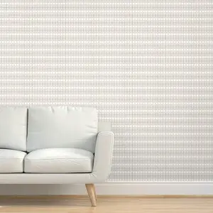 Spoonflower Windows Lighthouse Ice Lights Lakeshore Custom Removable Wallpaper