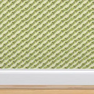 Spoonflower See The Birdies 100% Natural Sisal Grasscloth Wallcovering