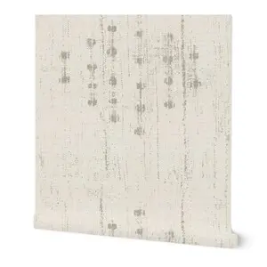 Spoonflower Salt 100% Natural Sisal Grasscloth Wallcovering