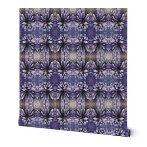Spoonflower A Leafy Lattice Screen 100% Natural Sisal Grasscloth Wallcovering