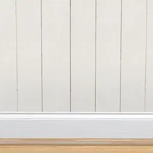 Spoonflower Vertical Shiplap 100% Natural Sisal Grasscloth Wallcovering