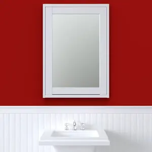 Spoonflower Solid Dark Custom Removable Wallpaper - Red