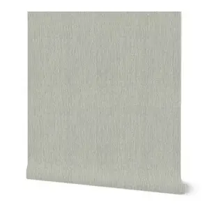 Spoonflower Solid Ivory Plain Light Eagle With Texture Subtle 100% Natural Sisal Grasscloth Wallcovering - Ivory,beige