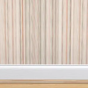 Spoonflower Soft Stripe Blush 100% Natural Sisal Grasscloth Wallcovering