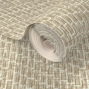 Spoonflower Solid White Plain Neutral Distressed Texture 100% Natural Sisal Grasscloth Wallcovering Gray,beige,white
