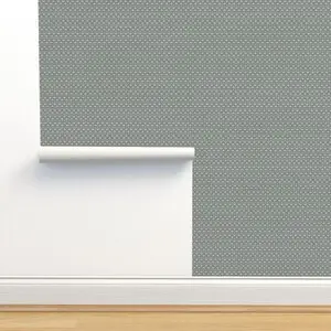 Spoonflower Dandelion Lace 100% Natural Sisal Grasscloth Wallcovering