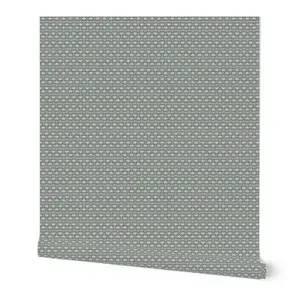 Spoonflower Dandelion Lace 100% Natural Sisal Grasscloth Wallcovering