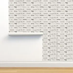 Spoonflower Days On The Lake 100% Natural Sisal Grasscloth Wallcovering