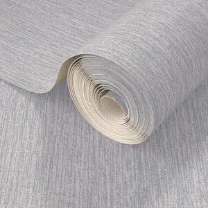 Spoonflower Solid Purple Plain Lavender Light London Pink With 100% Natural Sisal Grasscloth Wallcovering Purple