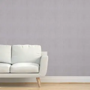 Spoonflower Solid Plain Lavender Light London Pink With 100% Natural Sisal Grasscloth Wallcovering - Purple
