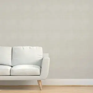 Spoonflower Suede Textured Pale Grey 100% Natural Sisal Grasscloth Wallcovering - Gray,blue