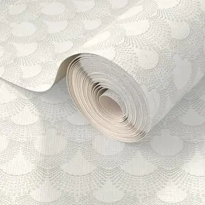 Spoonflower Dissent Deco On 100% Natural Sisal Grasscloth Wallcovering