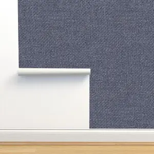 Spoonflower Stucco 5 In Slate 100% Natural Sisal Grasscloth Wallcovering