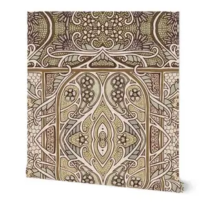 Spoonflower Sunbleached In Summer 100% Natural Sisal Grasscloth Wallcovering