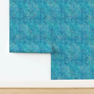 Spoonflower Indian River Textiles Abstract Weathered Metal Custom Removable Wallpaper