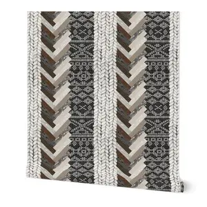 Spoonflower Textural 100% Natural Sisal Grasscloth Wallcovering