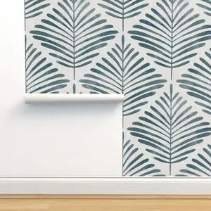 Spoonflower Tallahassee 100% Natural Sisal Grasscloth Wallcovering