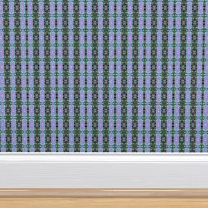 Spoonflower Equixbars2f 100% Natural Sisal Grasscloth Wallcovering