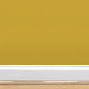 Spoonflower Gold Solid Color 100% Natural Sisal Grasscloth Wallcovering - Gold,yellow