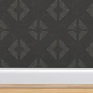 Spoonflower Ezzy 100% Natural Sisal Grasscloth Wallcovering