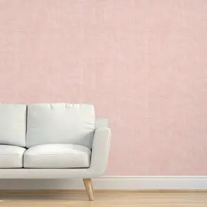 Spoonflower Grunge Blush 100% Natural Sisal Grasscloth Wallcovering