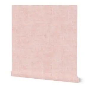Spoonflower Grunge Blush 100% Natural Sisal Grasscloth Wallcovering