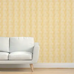 Spoonflower Honeycomb Small Scale 100% Natural Sisal Grasscloth Wallcovering