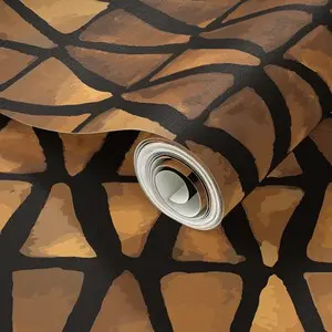 Spoonflower Significant Otters In Hearts With Shells Virginia Custom Removable Wallpaper