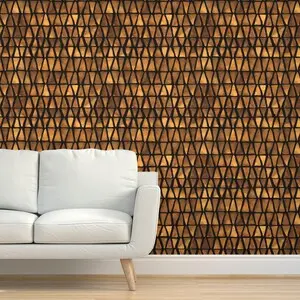 Spoonflower Significant Otters In Hearts With Shells Virginia Custom Removable Wallpaper