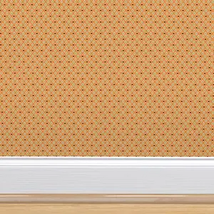 Spoonflower Funky Pods Frontier 100% Natural Sisal Grasscloth Wallcovering