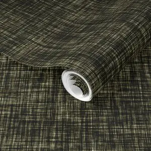 Spoonflower Green Texture Olive Custom Removable Wallpaper - Green,gray