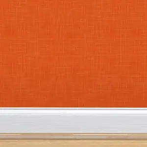 Spoonflower Vintage Vibrant Texture On Textured 100% Natural Sisal Grasscloth Wallcovering - Orange