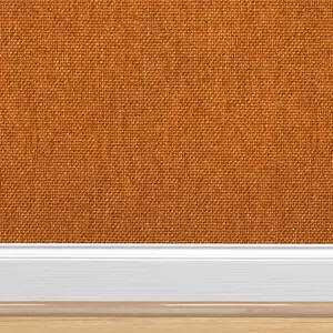 Spoonflower Texture Deep Mustard Yellow 100% Natural Sisal Grasscloth Wallcovering - Brown,orange