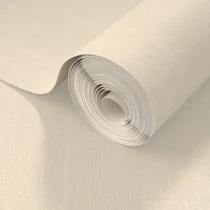 Spoonflower Color Map 100% Natural Sisal Grasscloth Wallcovering - Gray,beige