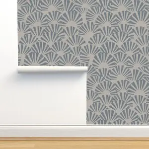 Spoonflower Sundial 100% Natural Sisal Grasscloth Wallcovering