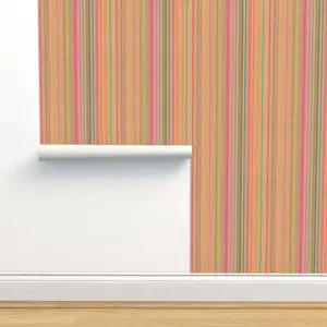 Spoonflower Lazy Summer 4 100% Natural Sisal Grasscloth Wallcovering