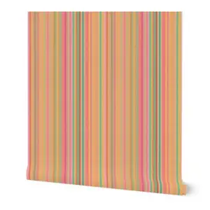 Spoonflower Lazy Summer 4 100% Natural Sisal Grasscloth Wallcovering