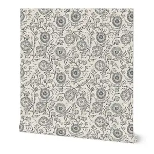 Spoonflower Francis 100% Natural Sisal Grasscloth Wallcovering