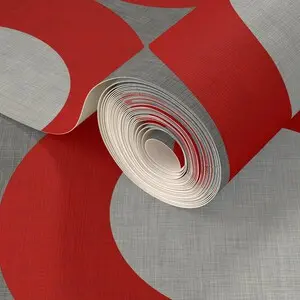 Spoonflower Math Science Number Zero Numbers Mathematics Zen 100% Natural Sisal Grasscloth Wallcovering