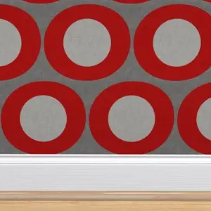 Spoonflower Math Science Number Zero Numbers Mathematics Zen 100% Natural Sisal Grasscloth Wallcovering