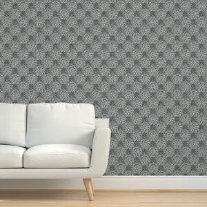 Spoonflower Macha Alami 100% Natural Sisal Grasscloth Wallcovering